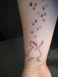 30 Beautiful Rain Tattoo Designs
