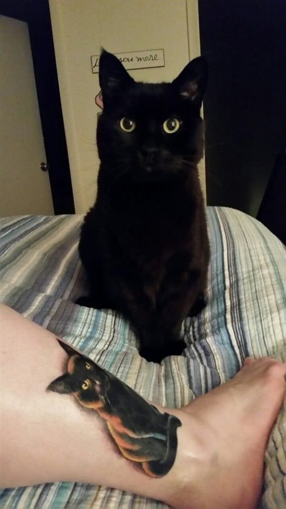 117 Cat Tattoos That Are Way Too Purrfect!